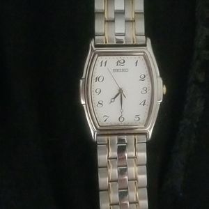 Seiko | Accessories | Seiko Watch St Steel Base Metal Bezel Water Resis ...